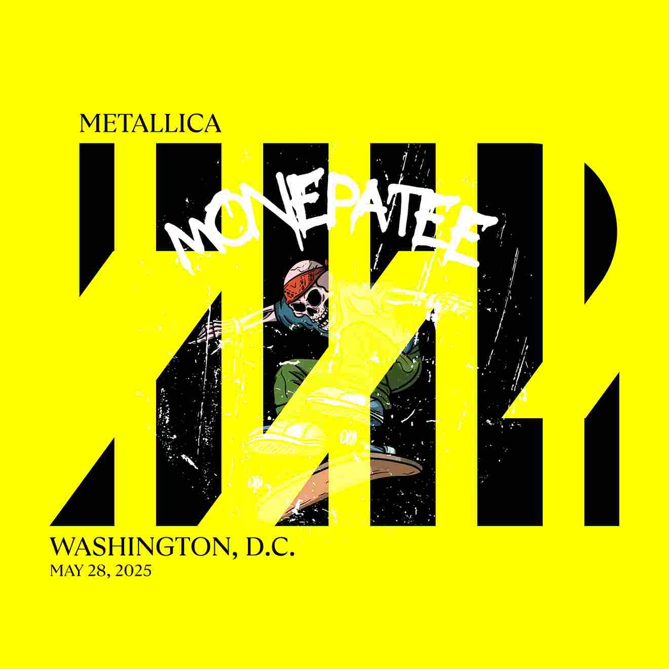 Metallica M72 World Tour 2025 in Landover, Maryland on May 28 at ...